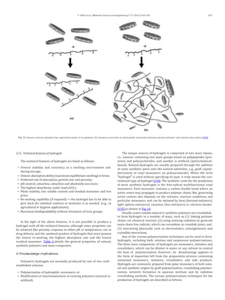 Classification, processing and application of hydrogels | PPTX