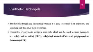 Hydrogels | PPTX