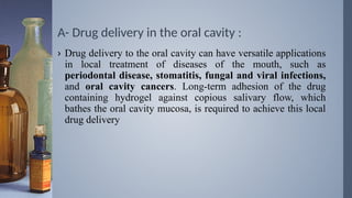 Hydrogels based Drug Delivery System.pptx