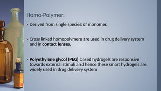 Hydrogels based Drug Delivery System.pptx
