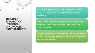 Hydrogels in Osteoarthritis [Autosaved].pptx