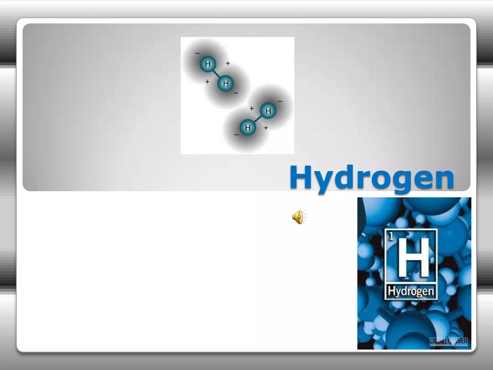 Hydrogen | PPTX