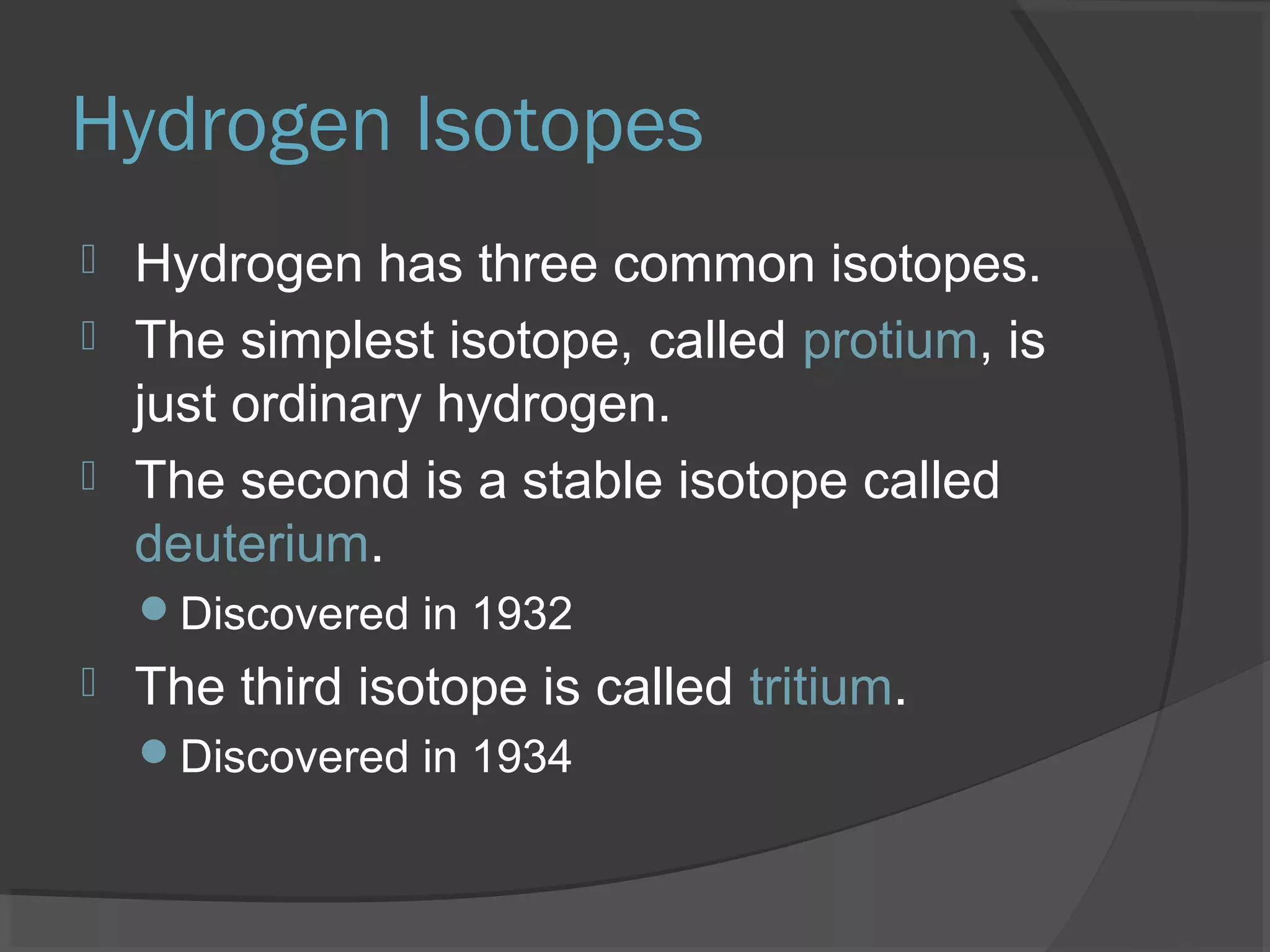 Presentation (Hydrogen) | PPT