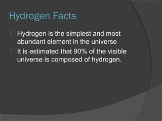 Presentation (Hydrogen) | PPT