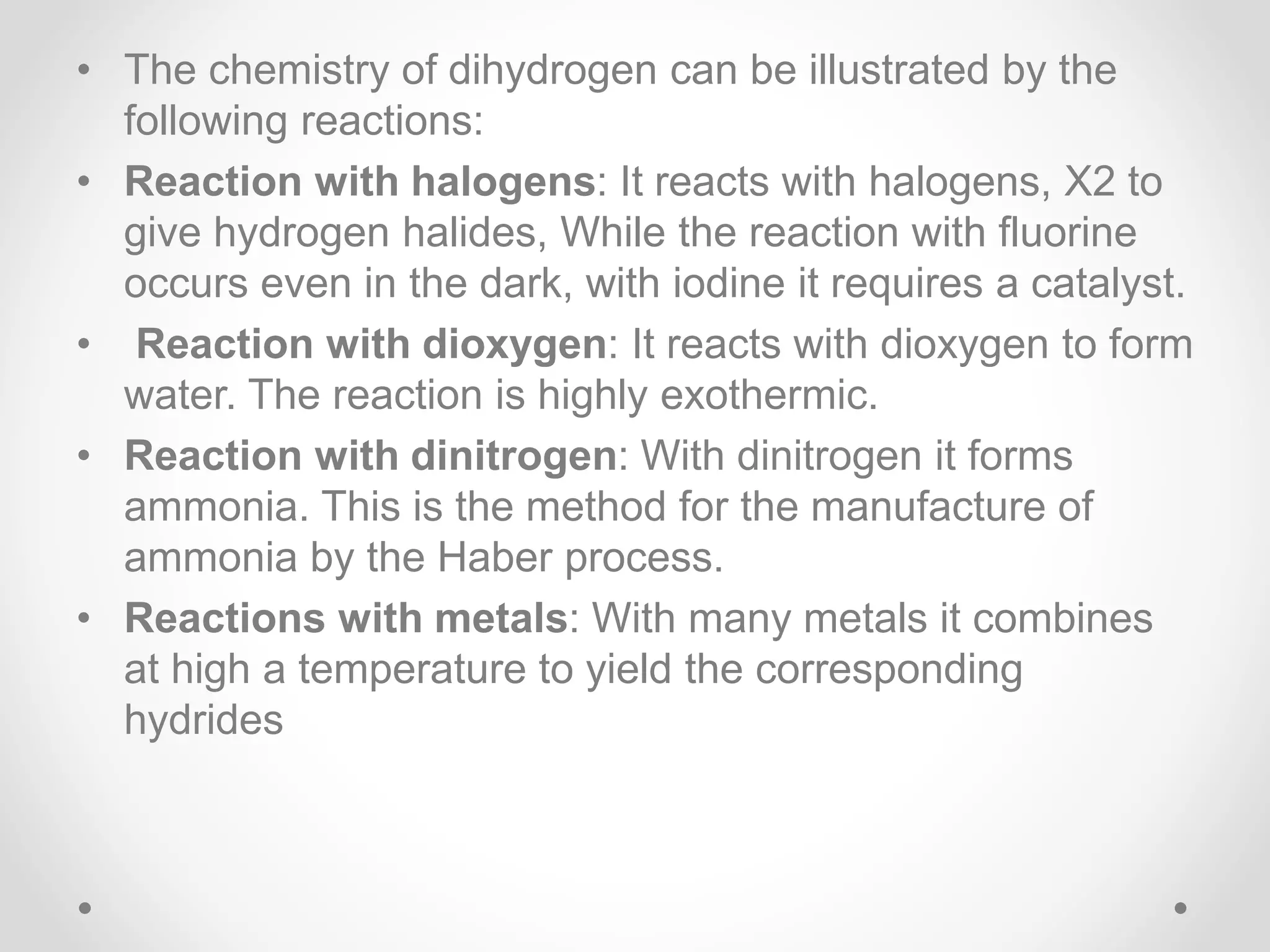 Hydrogen Class 11th Chemistry NCERT | PPTX
