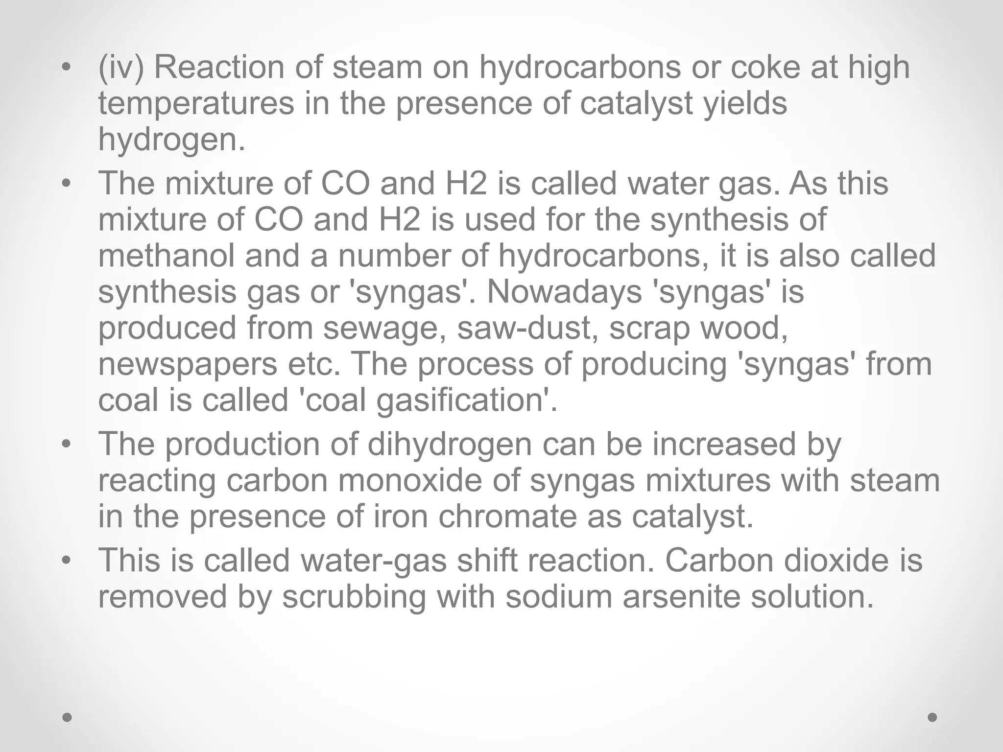 Hydrogen Class 11th Chemistry NCERT | PPTX