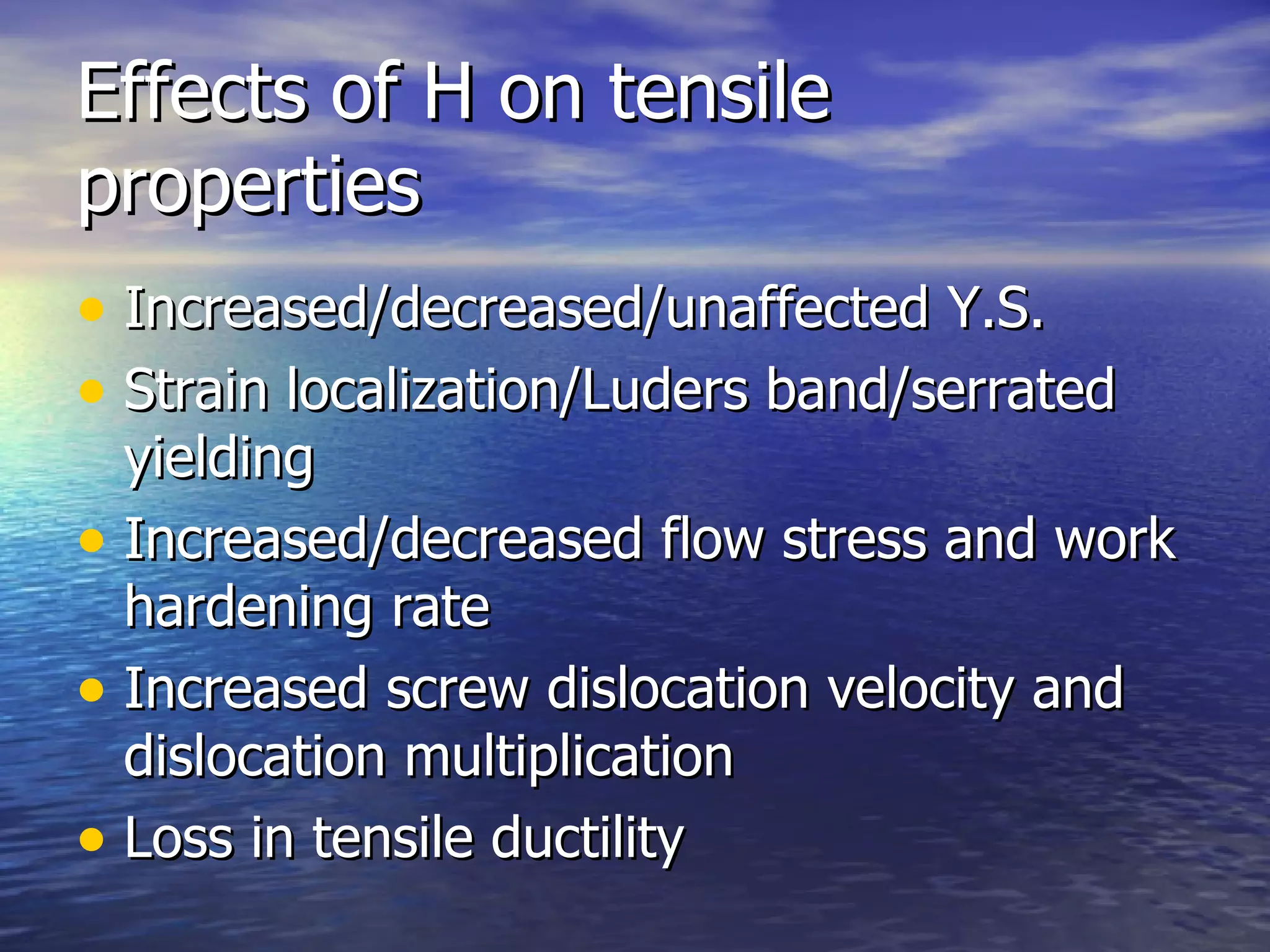 Hydrogen Damage | PPT