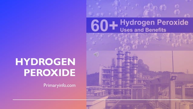 Hydrogen peroxide Project | PDF