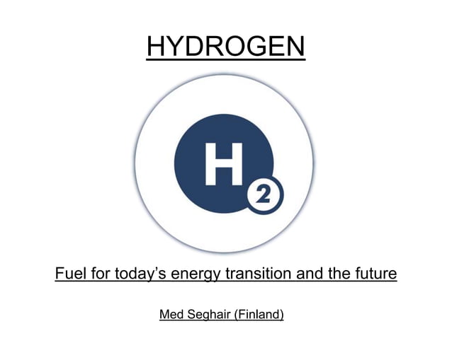 Fuel for today’s energy transition and the future | PPT