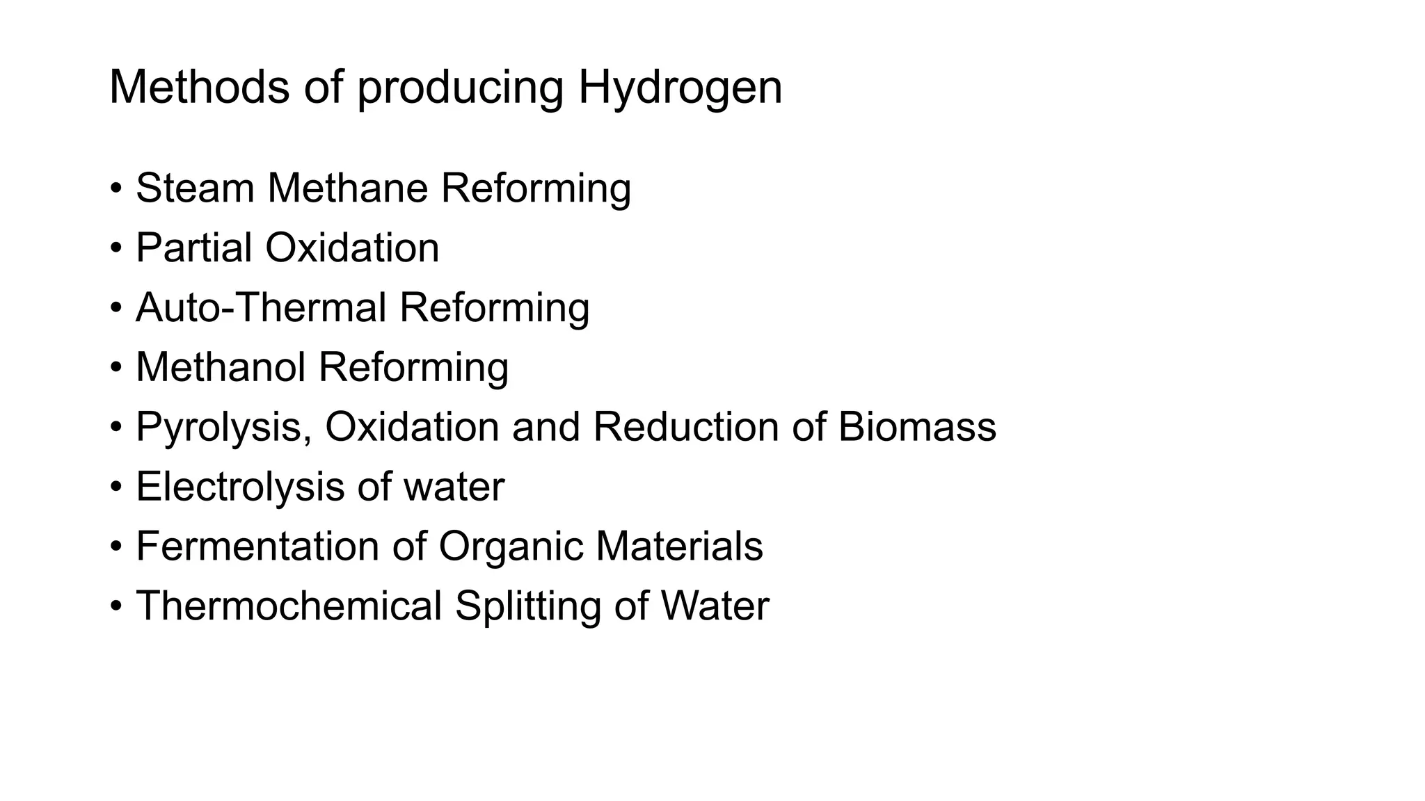 Hydrogen as a fuel in future | PPTX