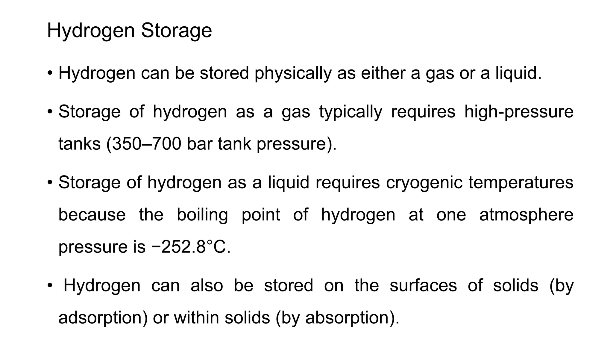 Hydrogen as a fuel in future | PPTX