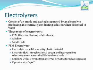 Hydrogen as an energy carrier | PPTX
