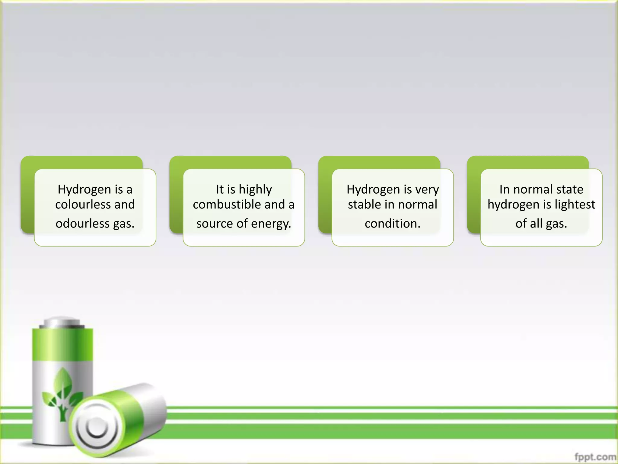 Hydrogen as future fuel | PPTX