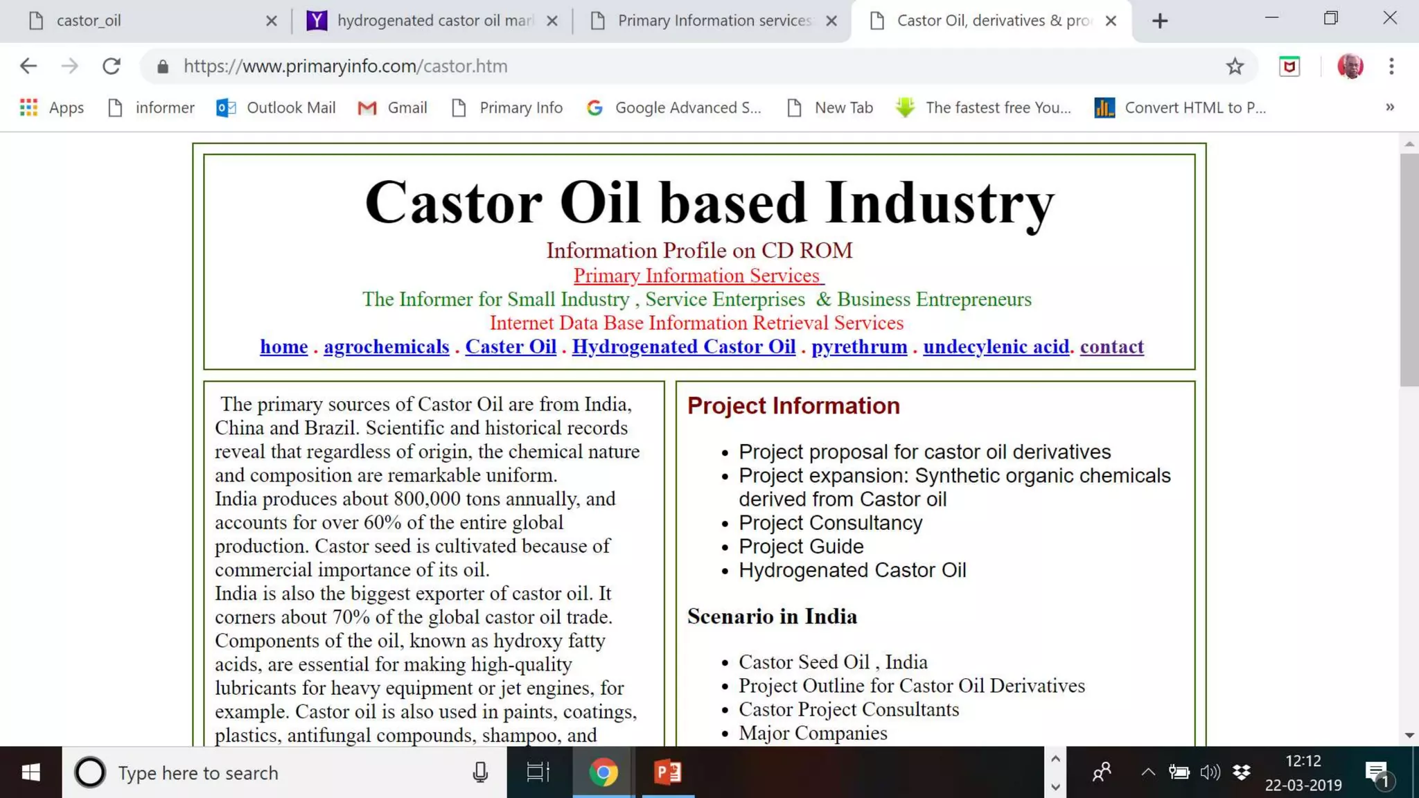 Hydrogenated castor-oil | PPTX