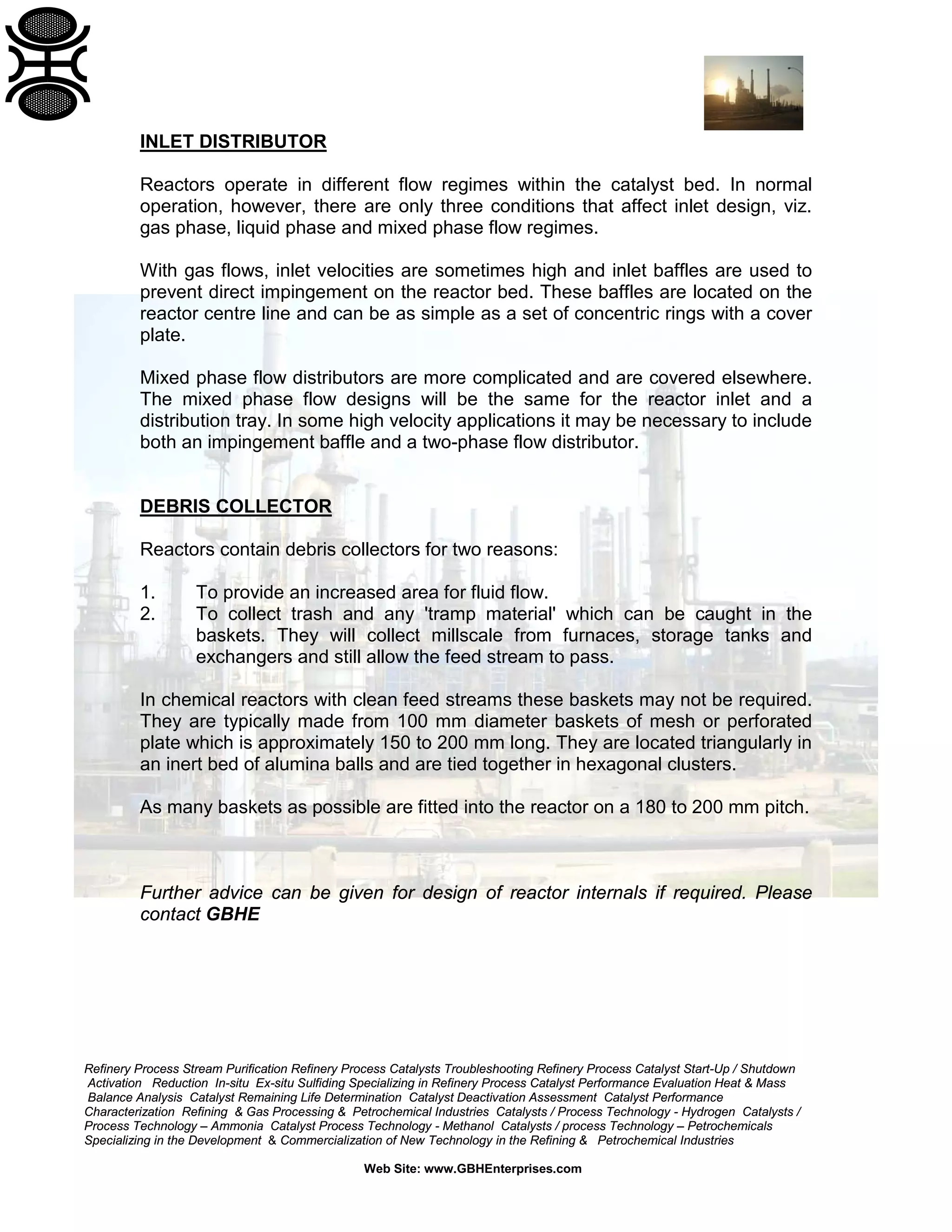 Hydrogenation Reactor Design Considerations | PDF