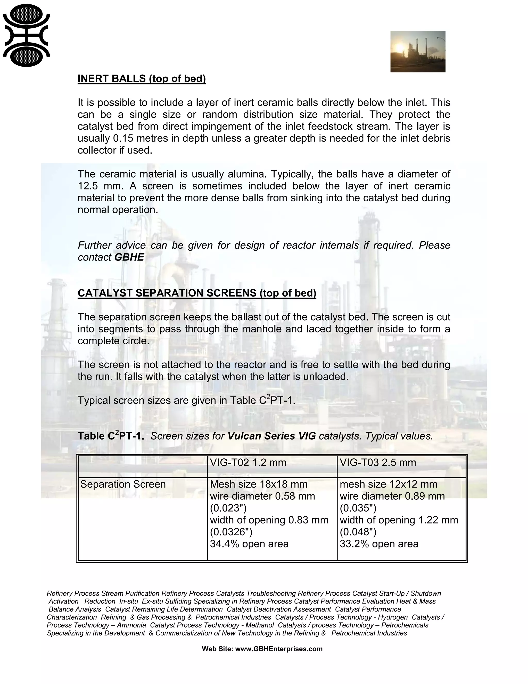 Hydrogenation Reactor Design Considerations | PDF