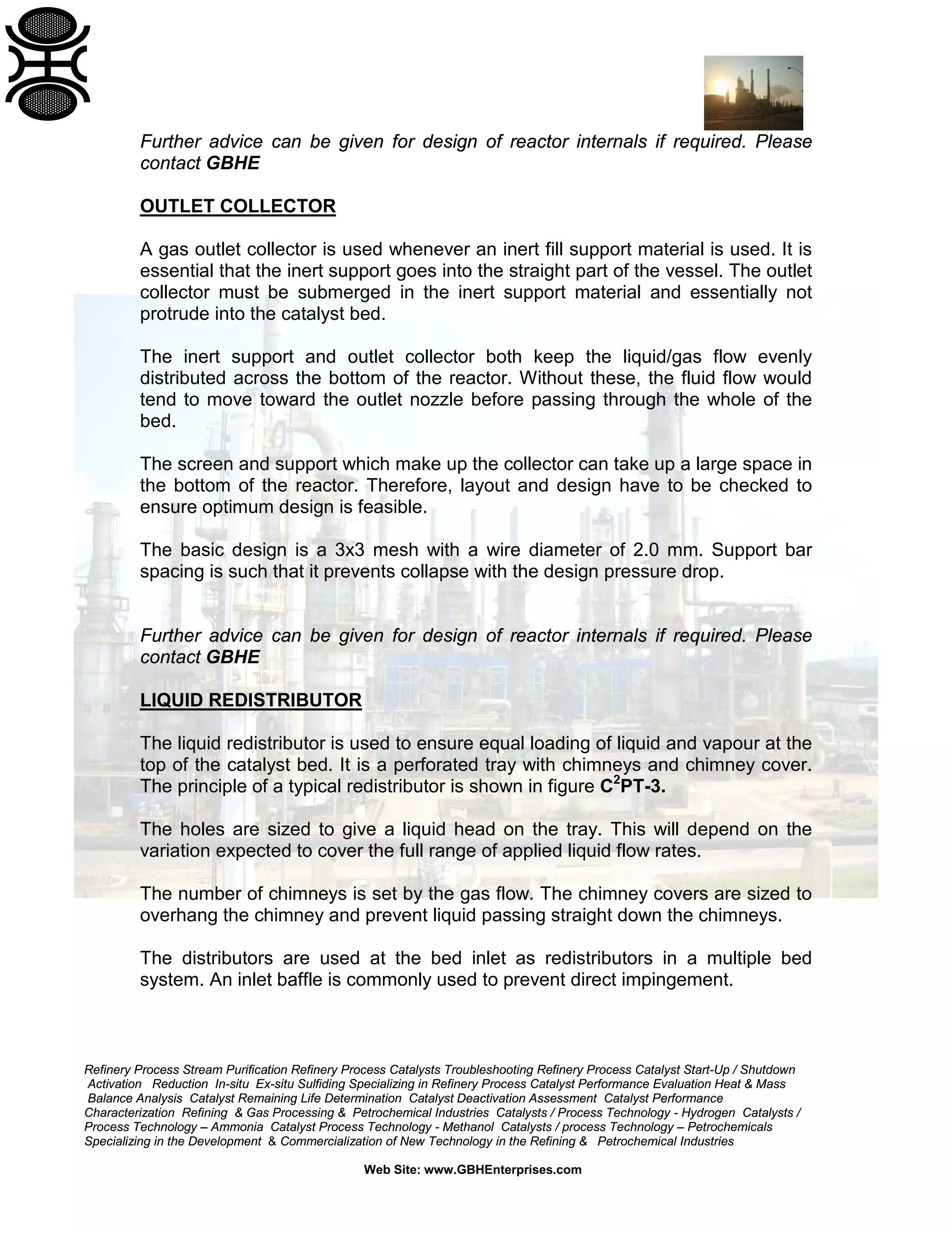 Hydrogenation Reactor Design Considerations | PDF