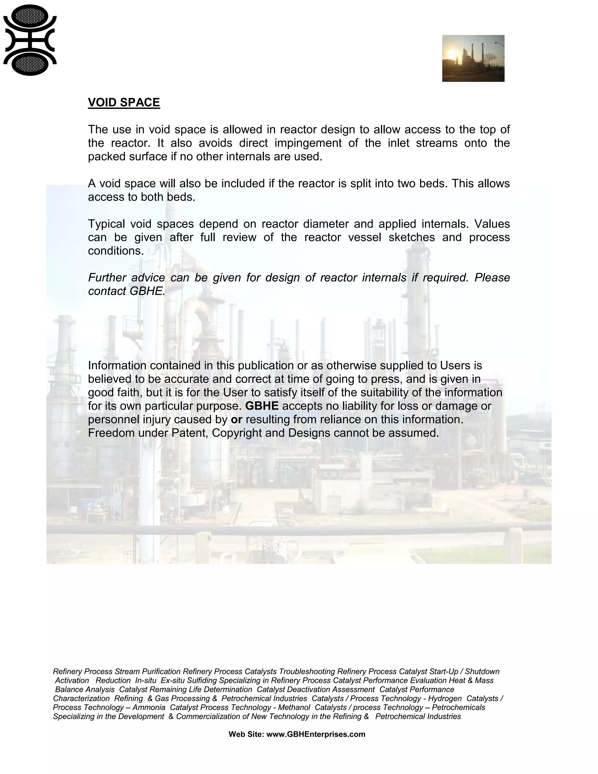 Hydrogenation Reactor Design Considerations | PDF