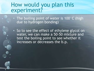Hydrogen bonding | PPTX