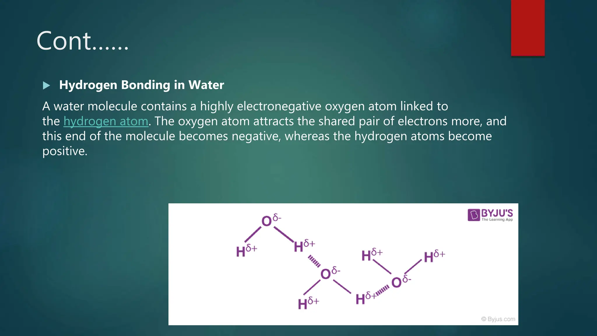 Hydrogen Bonding | Organic Chemistry. Ppt | PPTX