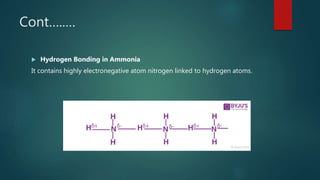 Hydrogen Bonding | Organic Chemistry. Ppt | PPTX