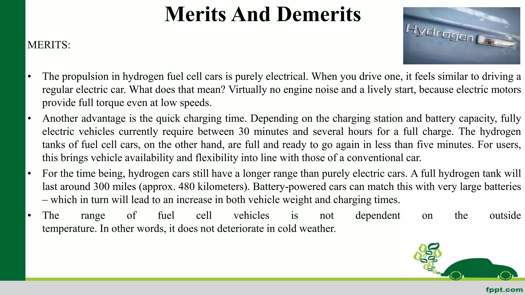 Hydrogen Fuel Cell Vehicles | PPTX