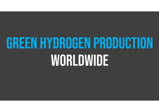 Green Hydrogen, Blue Hydrogen, and Gray Hydrogen | PDF