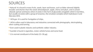 Hydrogen Cyanide and Derivatives, Methyl Isocyanate.ppt