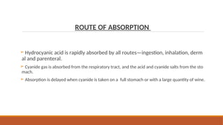 Hydrogen Cyanide and Derivatives, Methyl Isocyanate.ppt