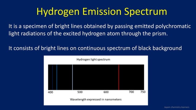 hydrogen emission spectrum.pptx