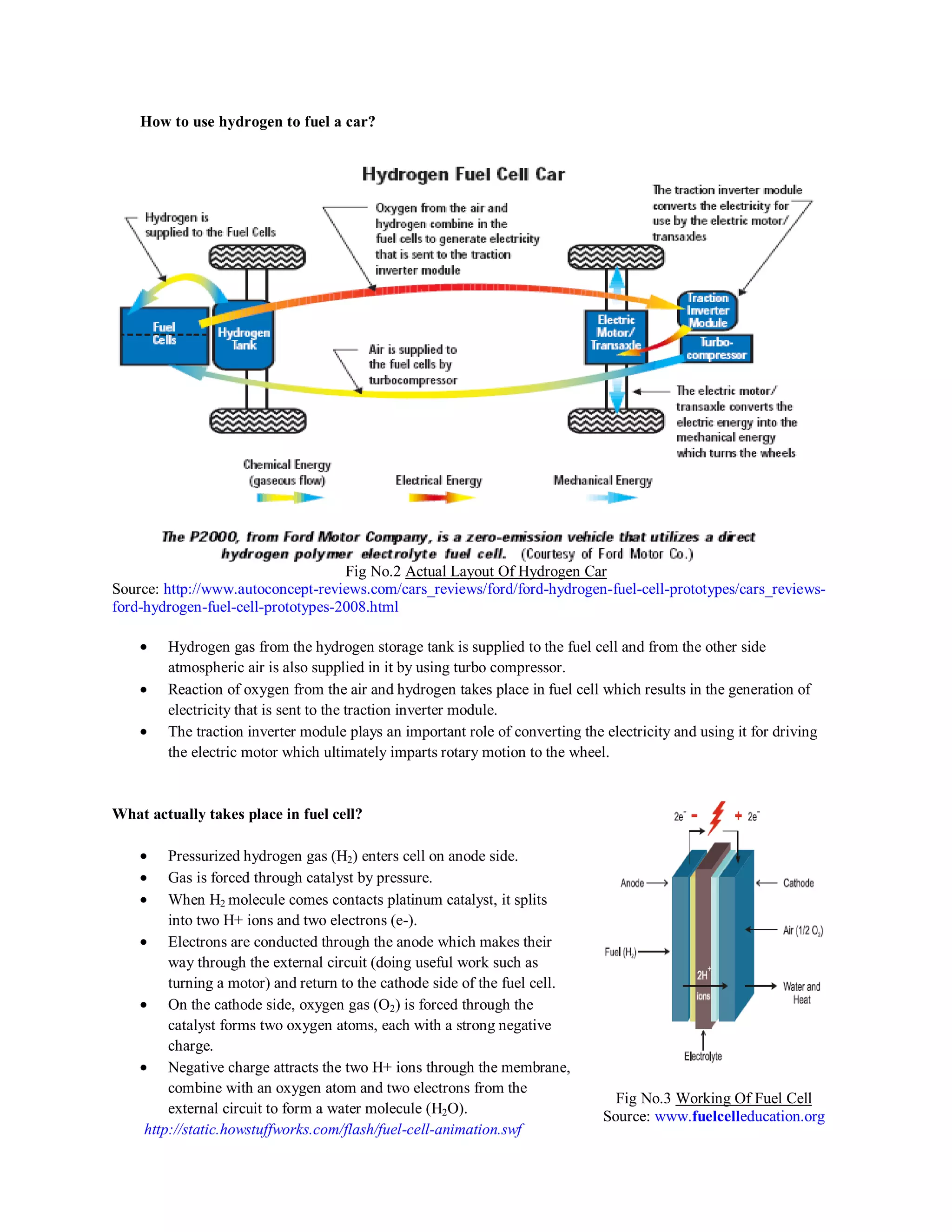 Hydrogen fuel cell | PDF