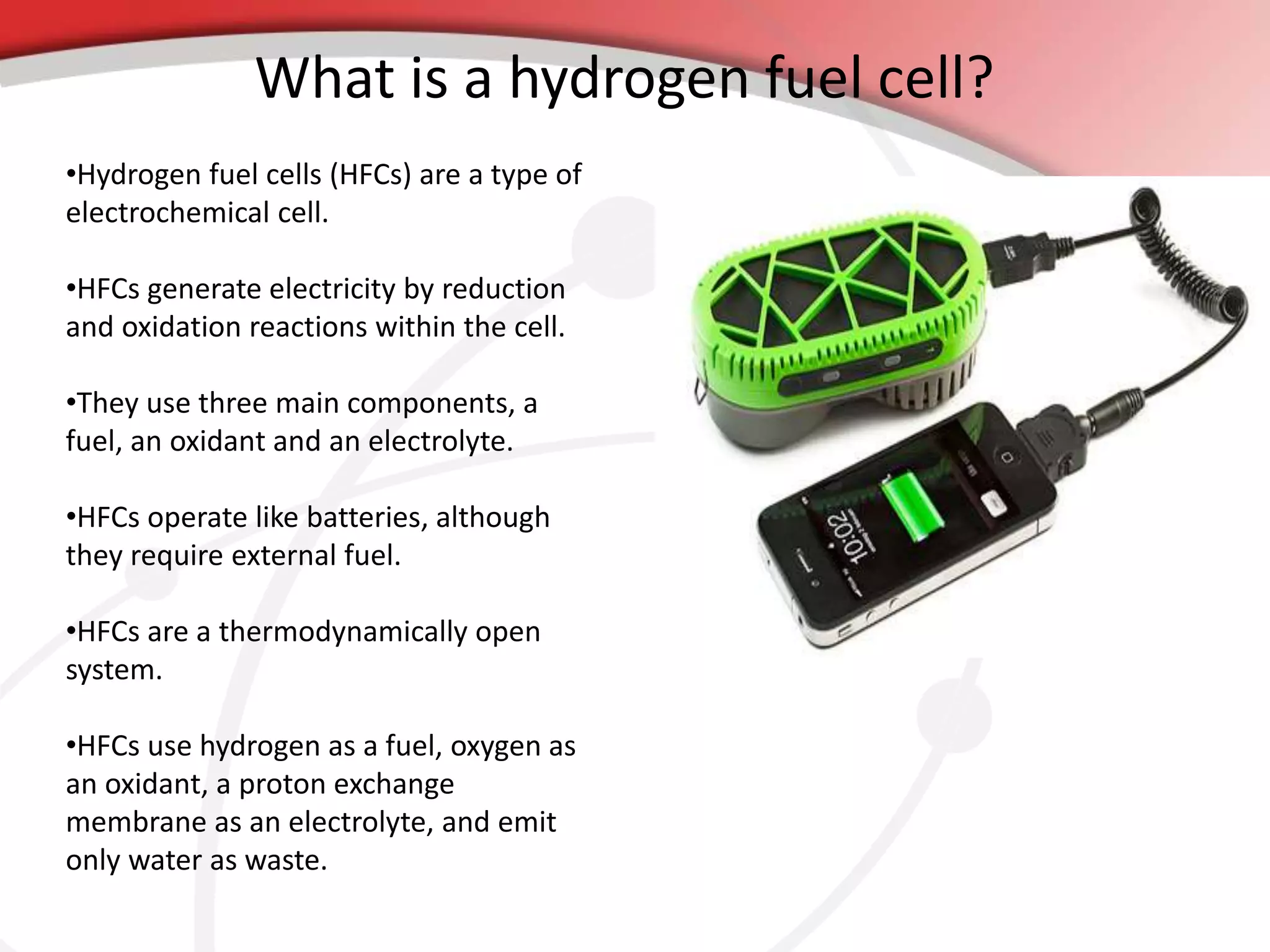 Hydrogen fuel cell | PPTX