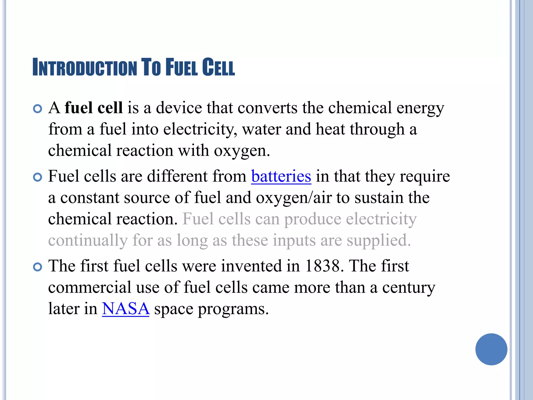 Hydrogen fuel cells | PPT