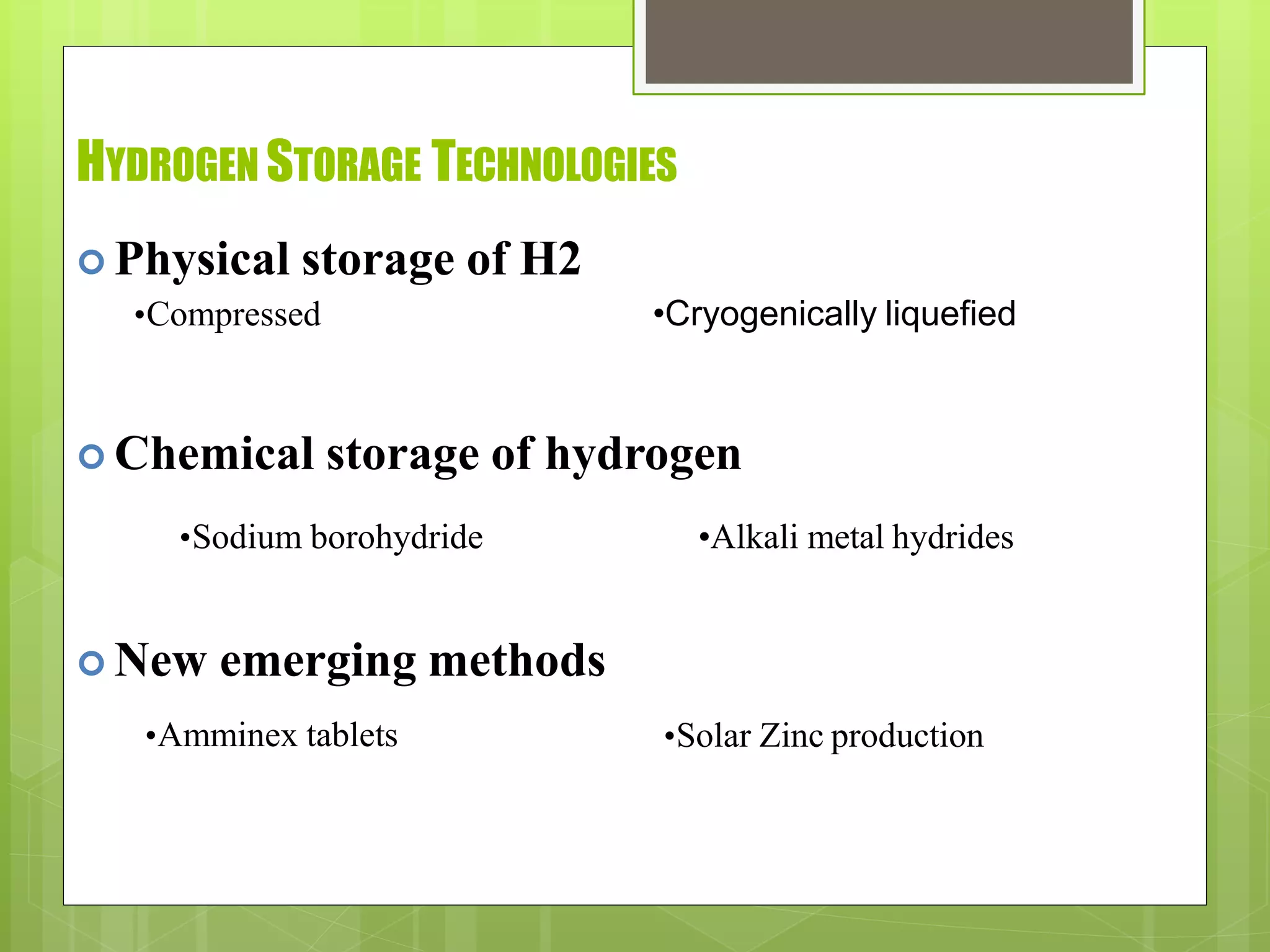 hydrogenfuelcell ppt.pptx | Green Vehicles | Auto Type