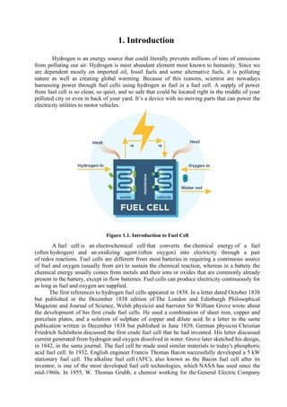 Hydrogen Fuel Cell (Case Study) | PDF