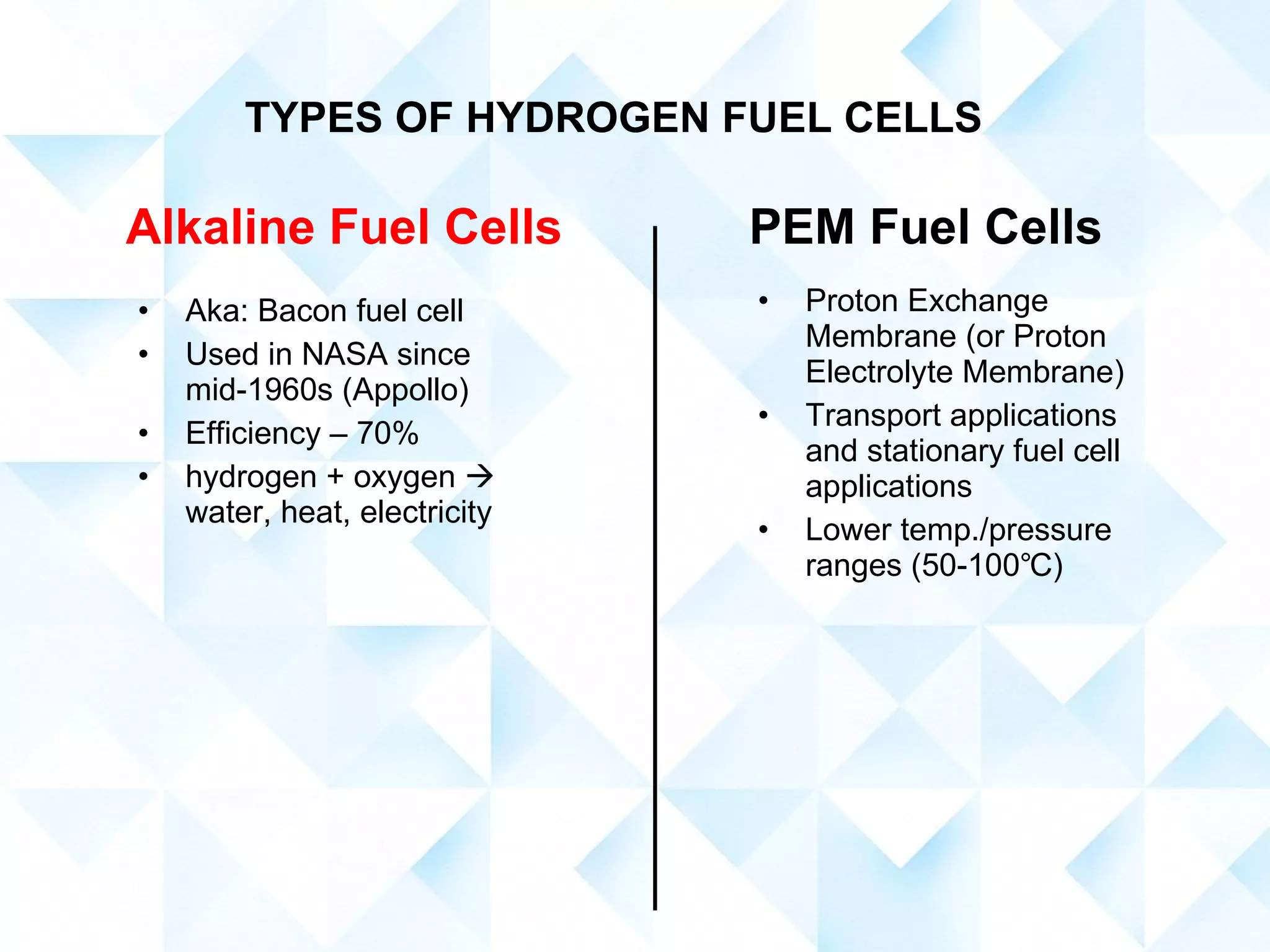 Hydrogen fuel cells | PPT