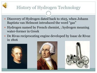 Hydrogen Fuel Cell Technology in Automotive Applications | PPTX