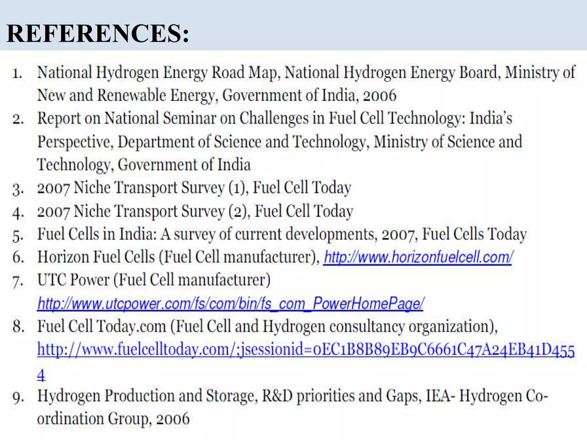 Hydrogen fuel & its sustainable development | PPTX