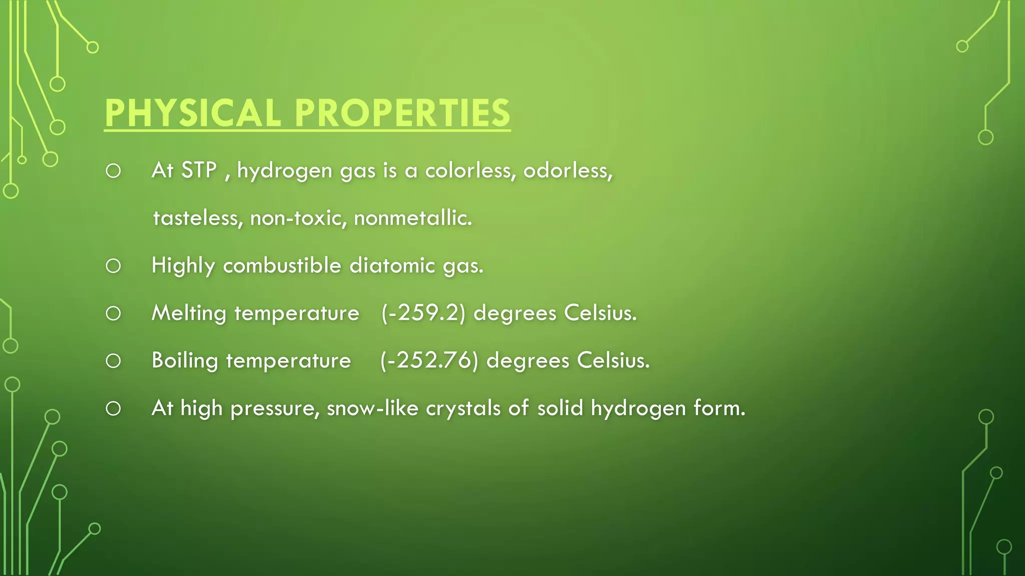 Hydrogen Gas | PDF