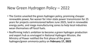 Hydrogen Mission 2021& Green Hydrogen Policy 2022.pptx