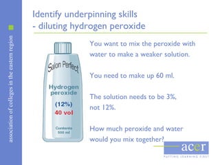 Hydrogen peroxide solution slides | PPT