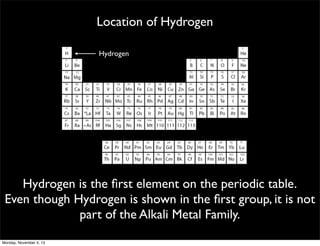Hydrogen Presentation | PDF