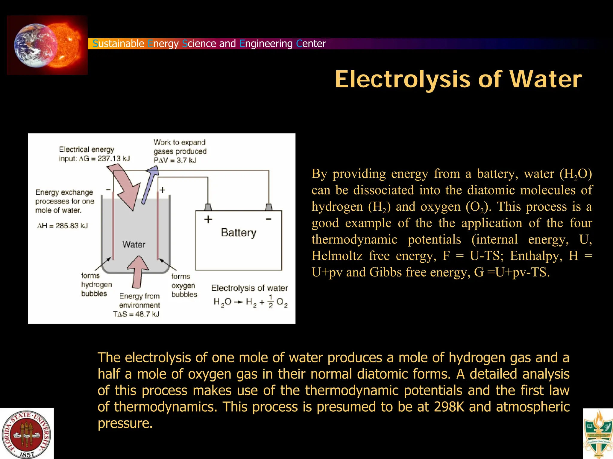 HYDROGEN : HYDROGEN production, electolysis,photoelectrolysis | PPT