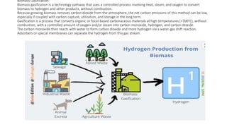 Hydrogen Hydrogen production from gasification of agricultural waste ...