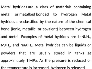 Hydrogen Production method and its types | PPTX