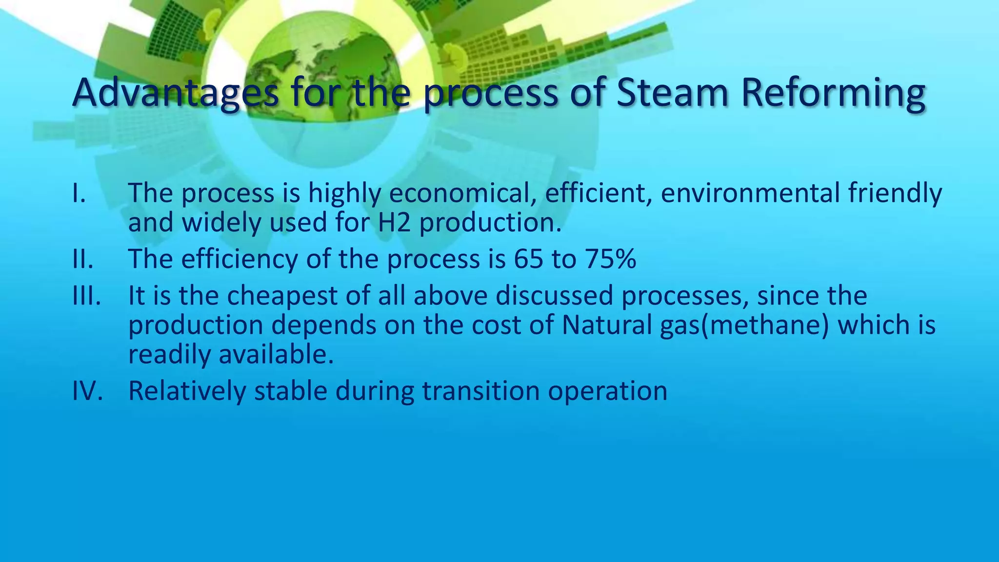 Hydrogen Production through Steam Reforming process.pptx
