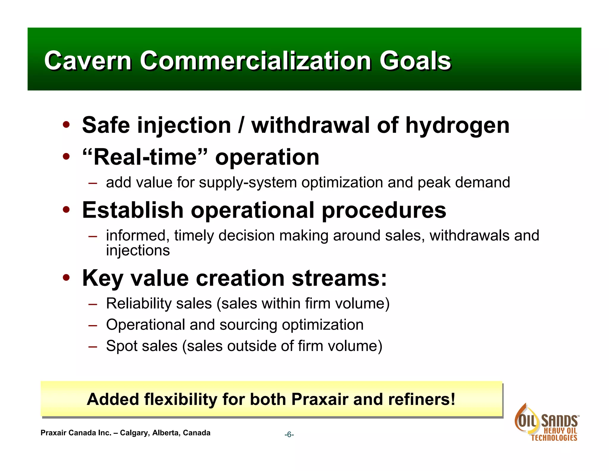 Hydrogen Reliability Cavern Storage | PDF