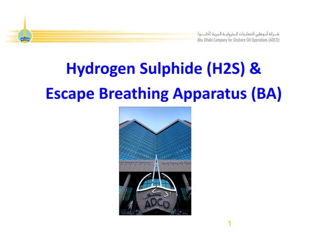 Hydrogen_Sulphide_H2S_&_Escape_Breathing_Apparatus_BA.pdf | Chemistry ...