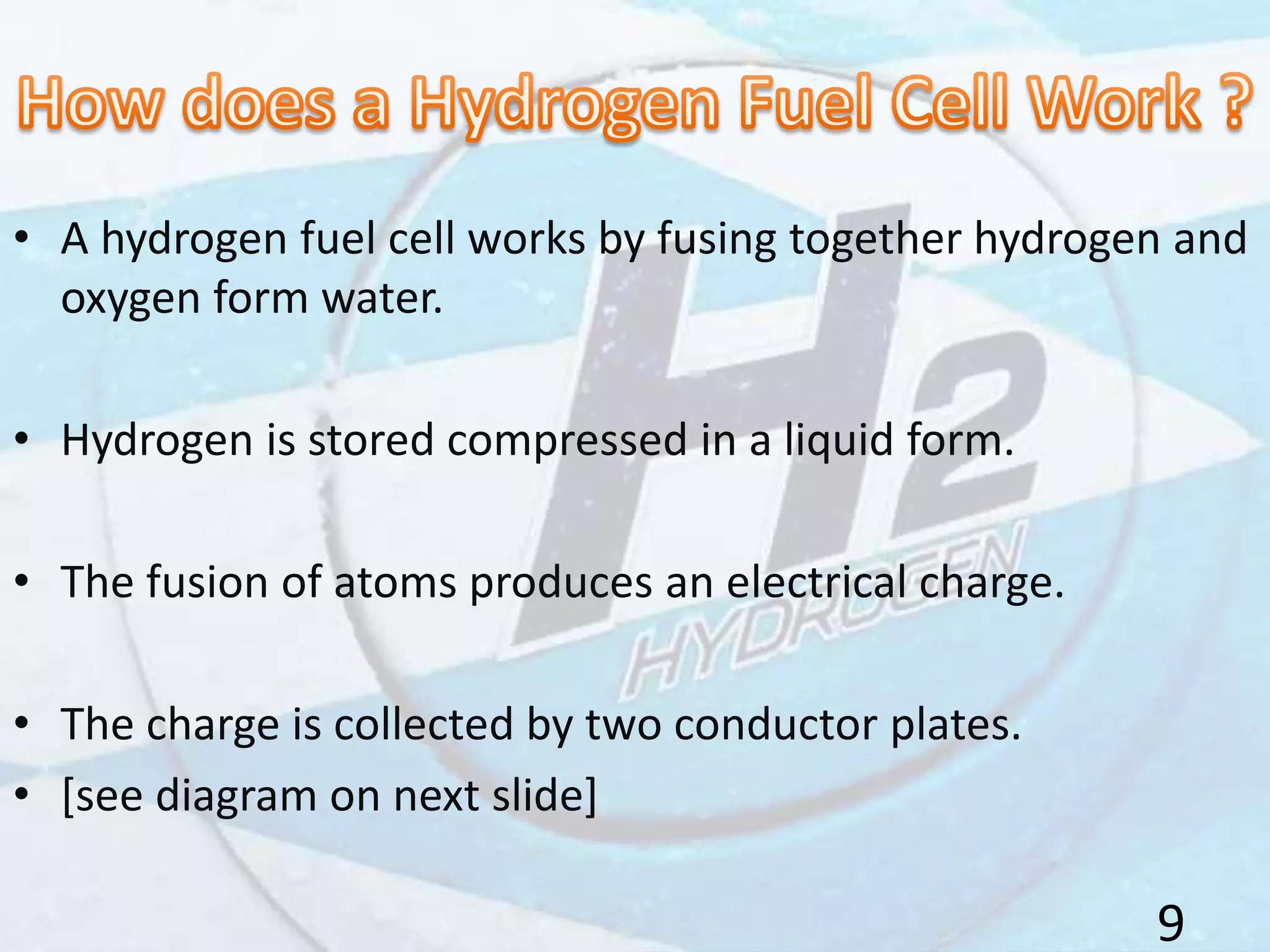 Hydrogen the fuel cell | PPT