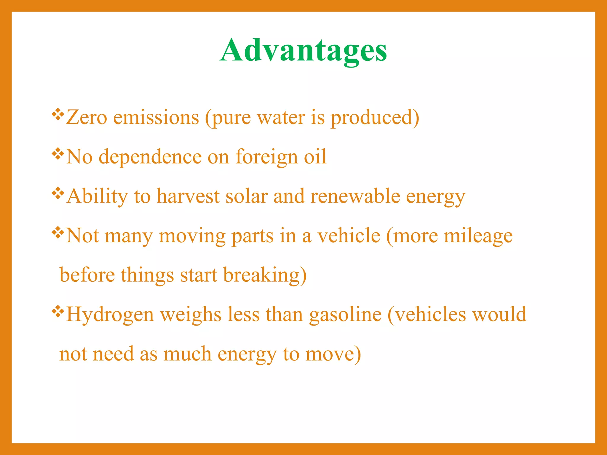 Hydrogen vehicle | PPT